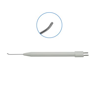 Wet-Field Hemostatic Eraser Bipolar 20G - blunt tip, angled 135 degrees ...