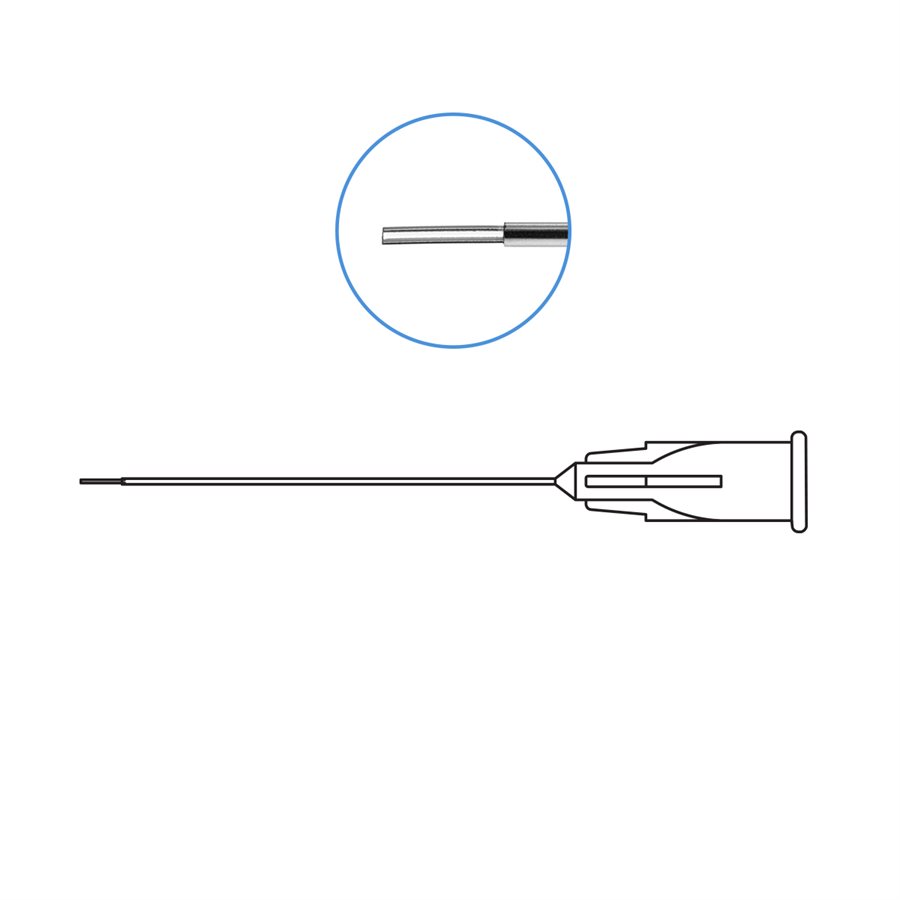 Soft Tip Cannula - .60 x 33 mm (23G x 1.3 in) 3 mm tip, Qty 10