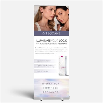 Redensity 1 Patient Banner Stand - English